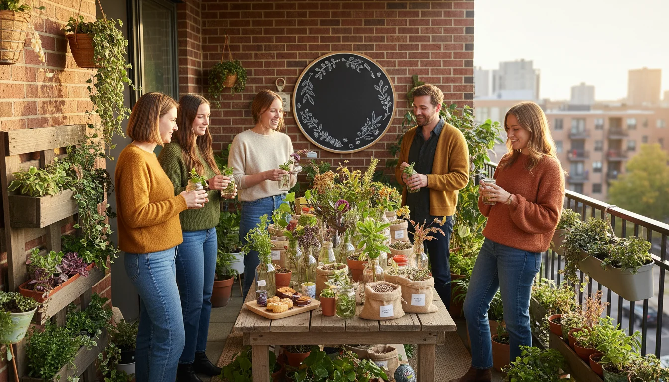 How to Host a ‘Fall Cuttings & Seed Swap’ for Fellow Apartment ...